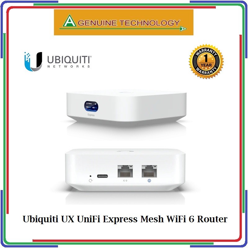 Ubiquiti UX UniFi Express Mesh WiFi 6 Router - 1 Year Warranty | Shopee ...