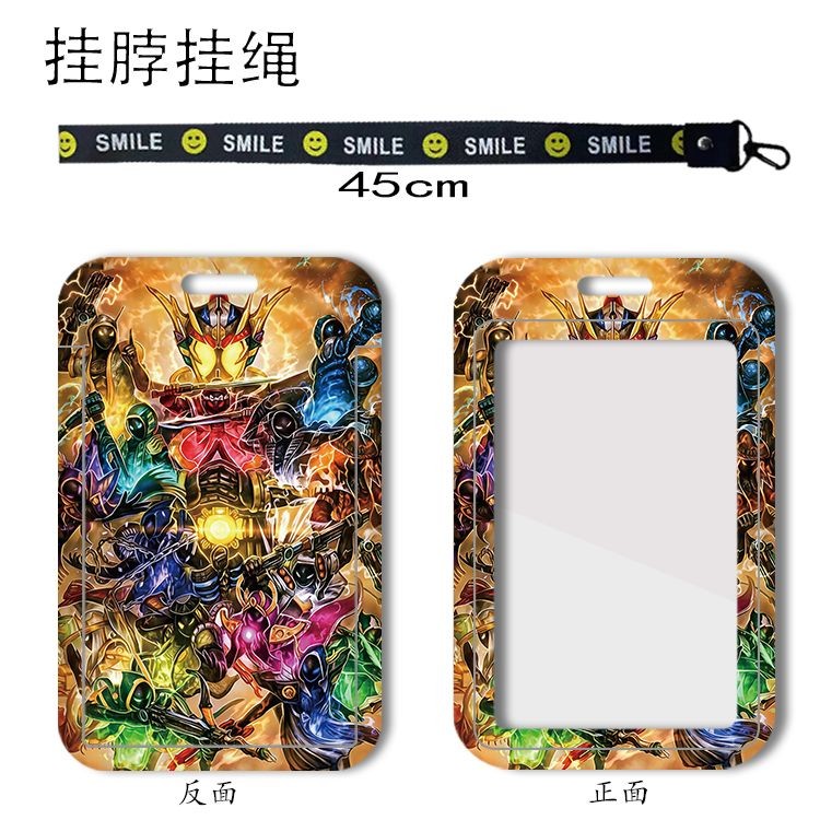 Kamen Rider Custom Card Holder Student's School Badge Bus Card MRT Card ...
