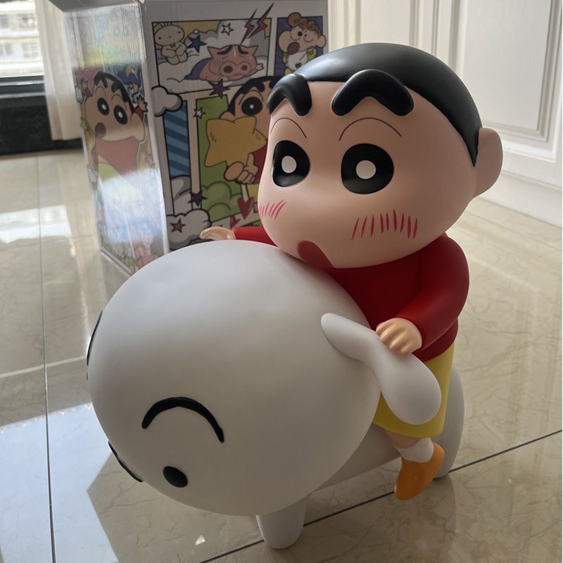 Sg SELLER New Style Cartoon Crayon Shin-Chan Figure Shin-Chan Knight ...