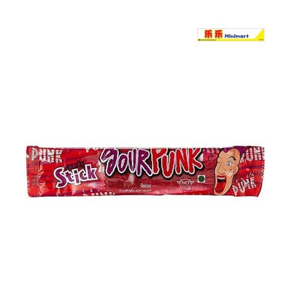 Sour Punk Stick Strawberry Flavor 50g | Shopee Singapore