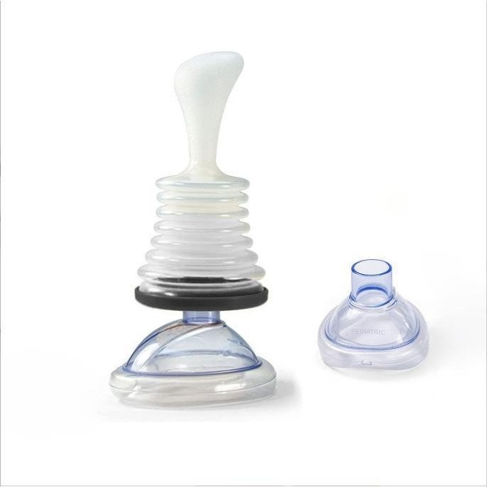 Choking Emergency Device Lung Exercise Training Mask Breathing Trainer ...