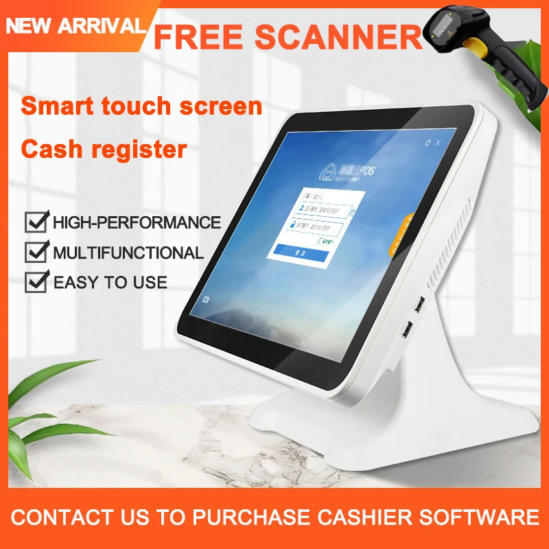 NEW Commercial Touch Screen Cash Register POS Terminal Ordering All-In ...