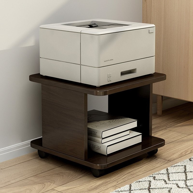 Minimalist Modern Office Printer Stand Floor Desk Under Desk Mobile ...