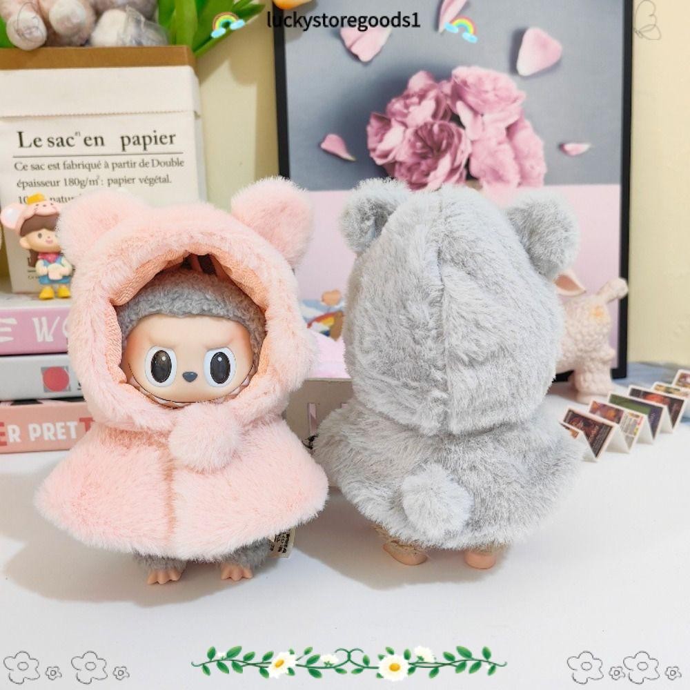 LUCKYSTOREGOODS1 Labubu Doll Clothes, Labubu Time To Chill Filled Doll ...