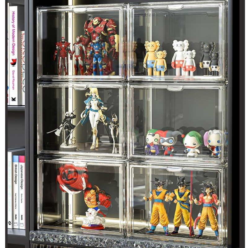 Transparent Toy Display Box Bag Box Handmade Display Cabinet | Shopee ...