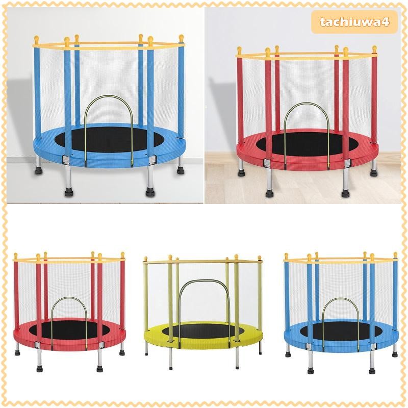 [Tachiuwa] Kids Trampoline Jump Bed Compact Enclosure Net Mini ...