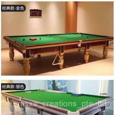 Snooker Pool Table Commercial Chinese Steel Library Adult Home Billiard ...