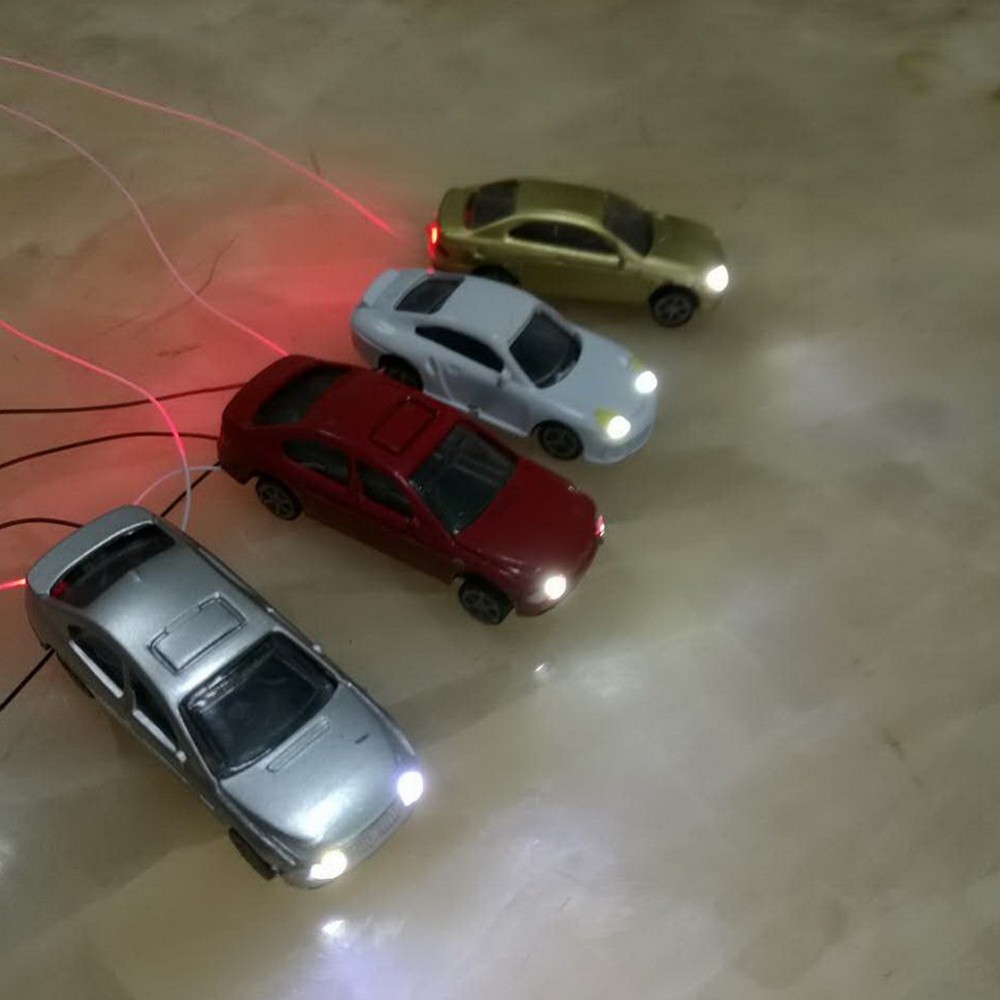 Model Car Can Light Up Color Model Car Layout Mini Model N Scale ...