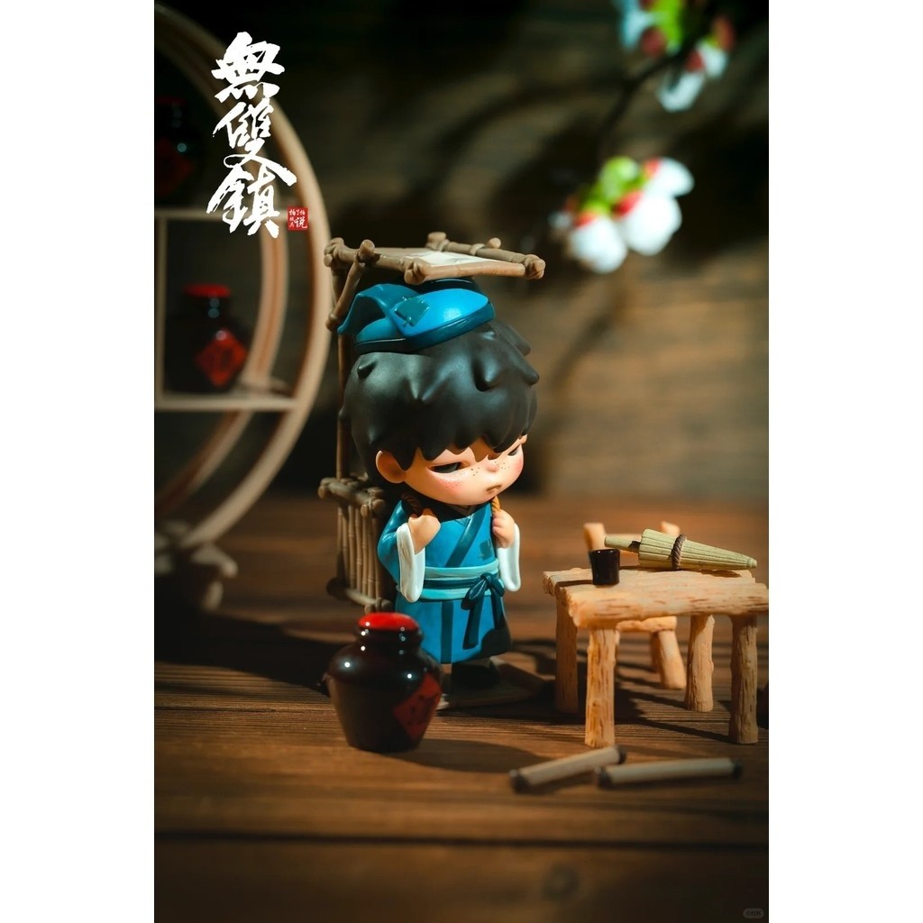 LABUBU SKULLPANDA MOLLY Bubble Mart Wushuang Town POPMART 14th ...