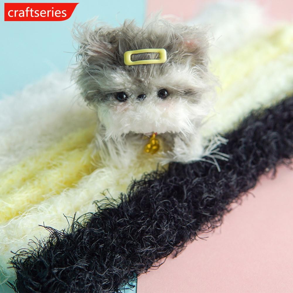 CRAFTSERIES Long Hair Twister Dog 15mm Ultra Thick and Dense Plush ...