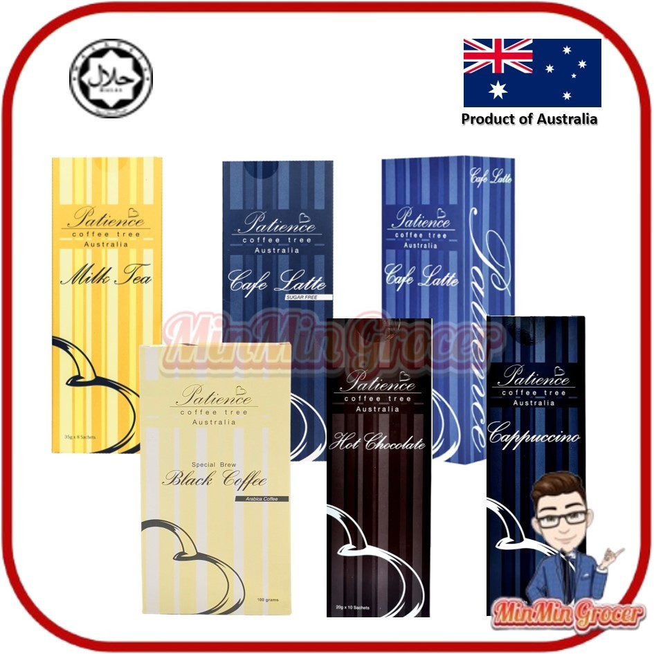 [HALAL] PATIENCE Coffee Tree Black Coffee/Latte Sugar Free/Latte ...