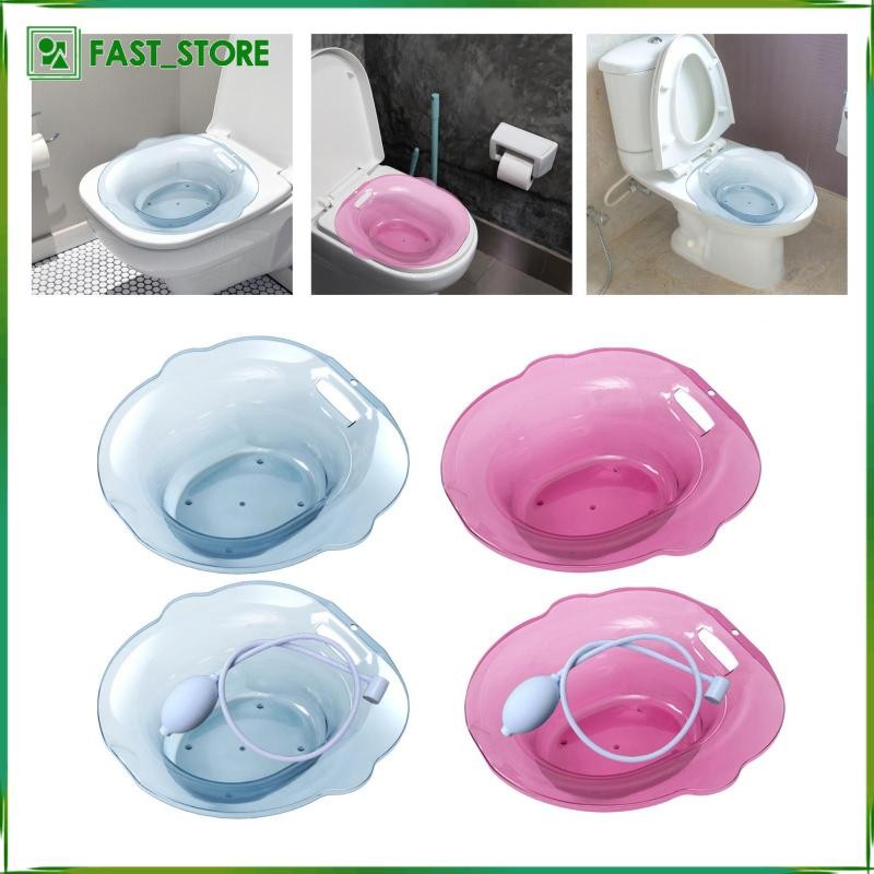 [Wishshopelxn] Sitz Bath for Toilet Seat Portable Toilet Tub Bidet for ...