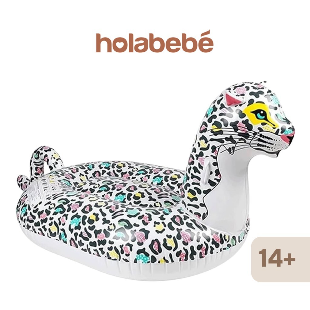 AirMyFun Massive Inflatable Leopard Pool Float (200 x 100 x 100cm) | Shopee Singapore