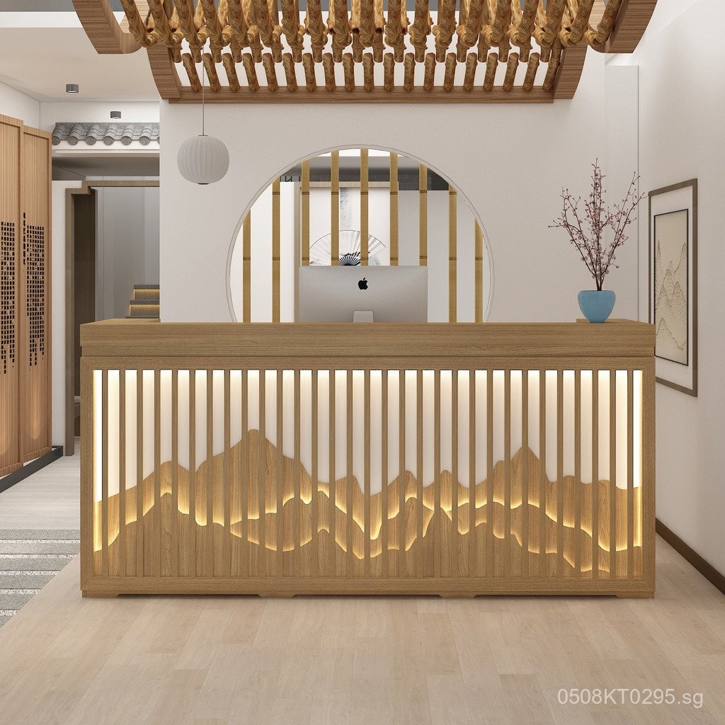 Chinese Style Bar Counter Cashier Counter Health Salon Restaurant ...