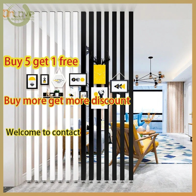 Simple Metal Screen Room Partition Hallway Grille Decorative Wall ...