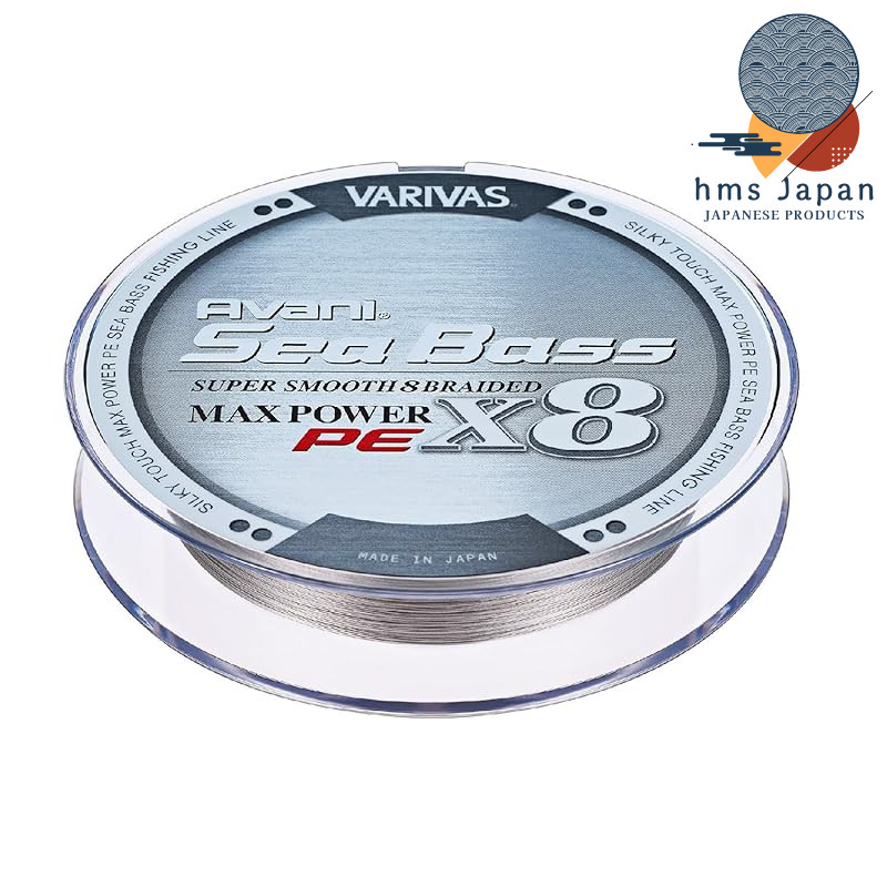 VARIVAS Abani Sea Bass PE Max Power X8 8-Strand Line - 150M, Multiple ...