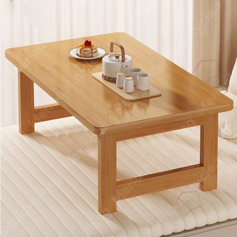 Foldable Household Bay Window Tatami Small Coffee Table Bed Dining Portable Folding Tables ...