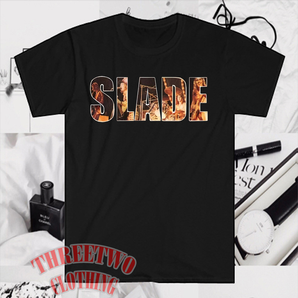 Slade Men'S Black T-Shirt New Hot Selling Men's Clothing Featured ...