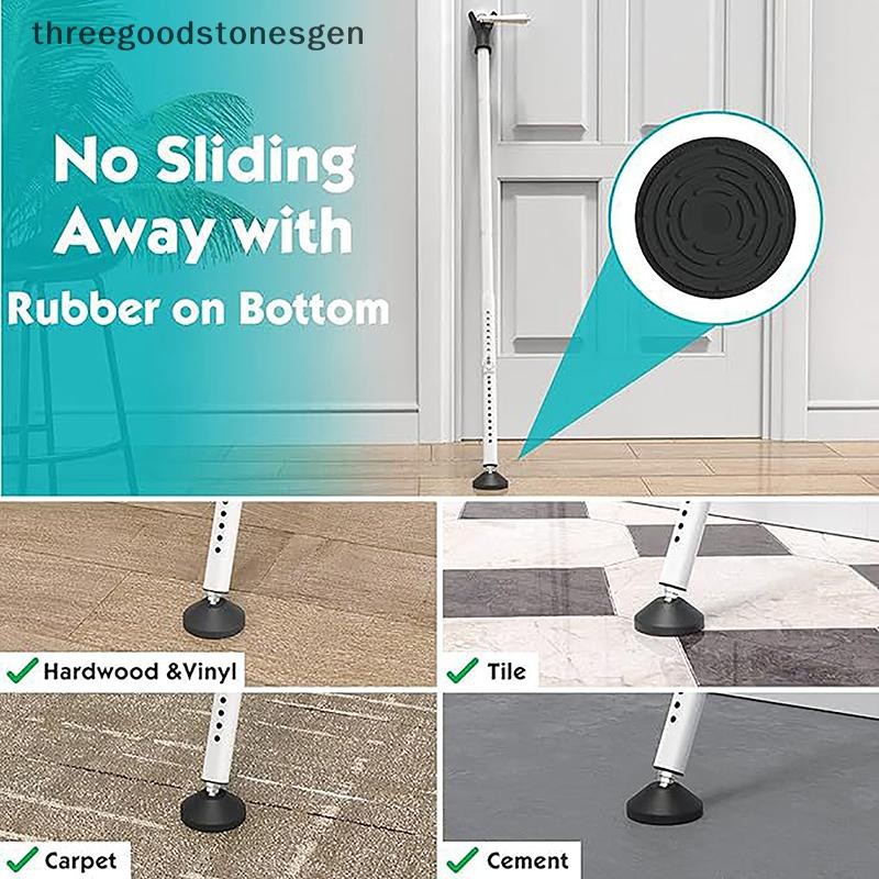 [threegoodstonesgen] Sliding Door Lock Bar 41-52 Inch Adjustable Door ...
