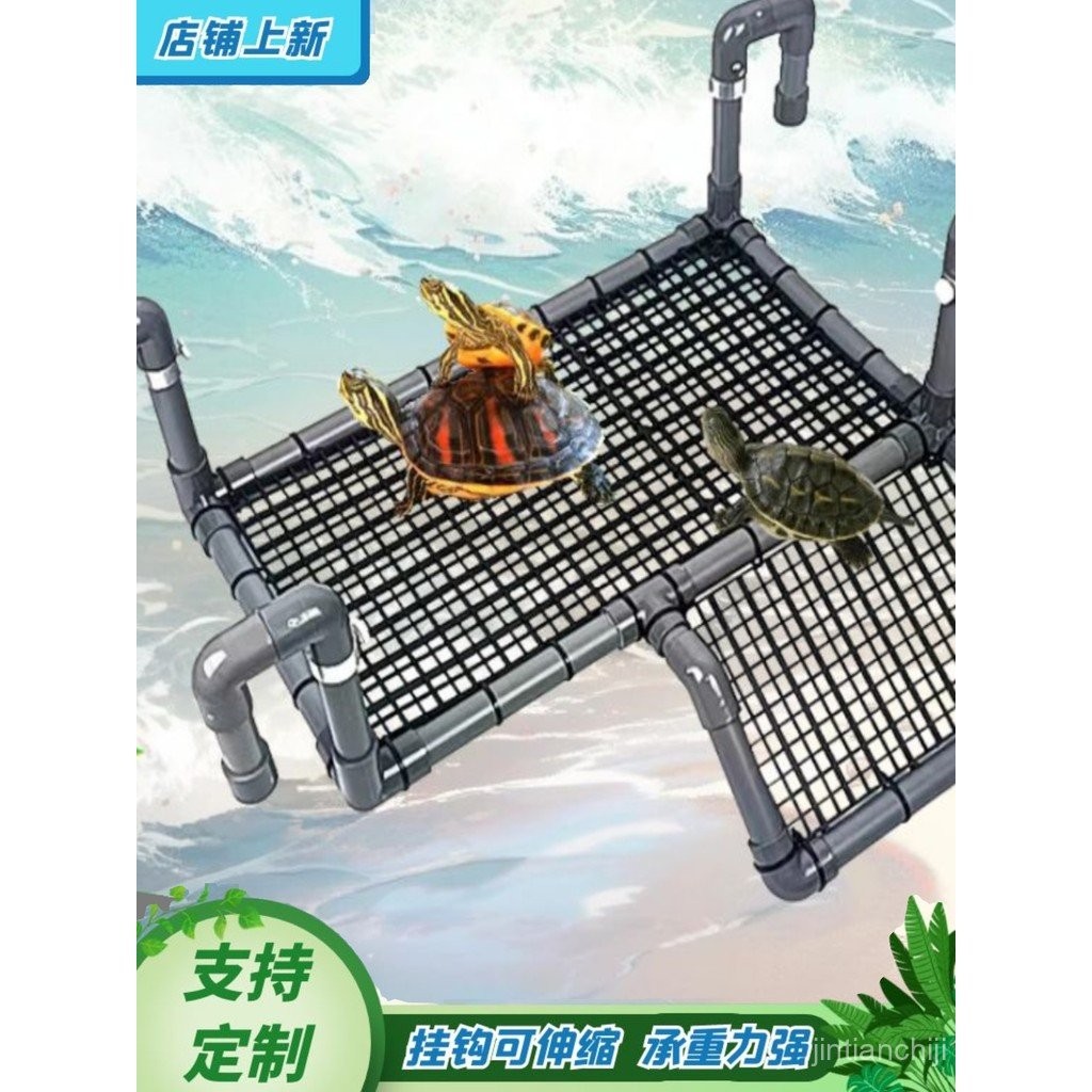 Turtle Basking Platform Climbing Wall Hanging Telescopic Climbing ...