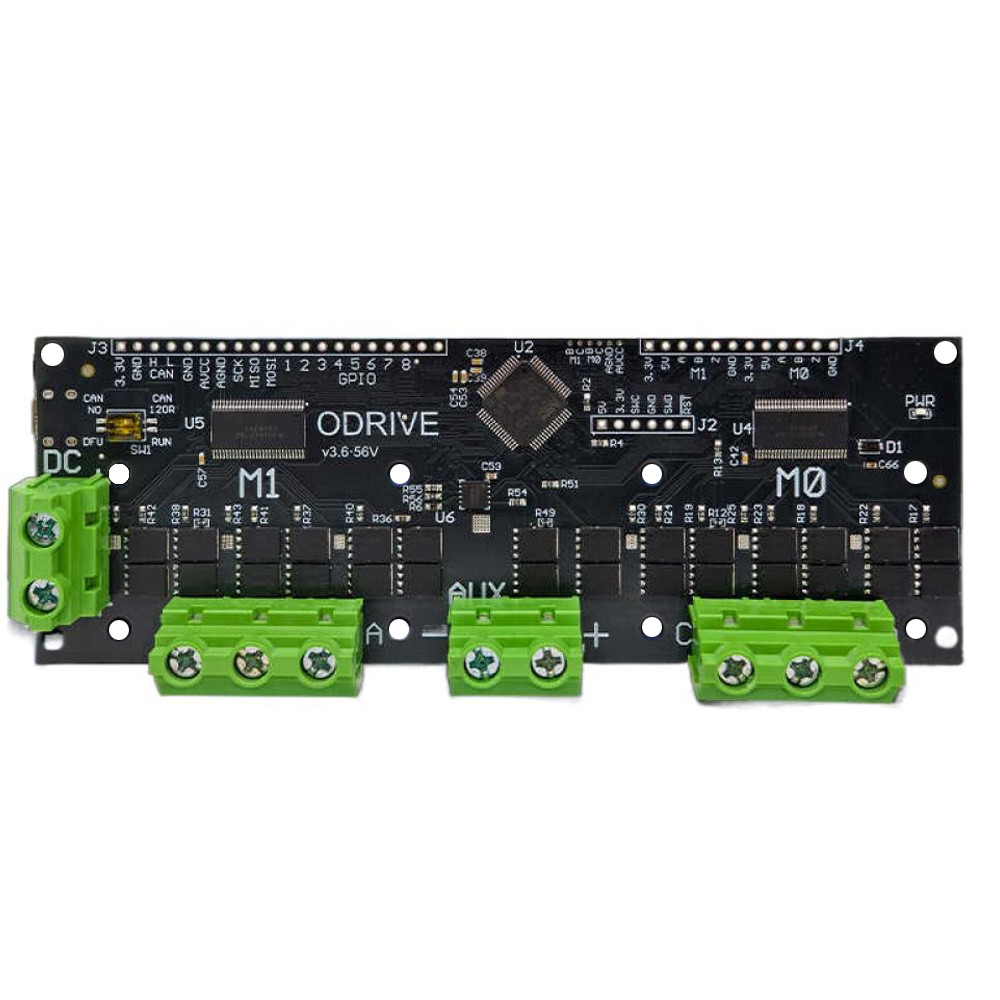 12V-56V V3.6 Version FOC-BLDC Servo Motor Controller Dual-channel BLDC ...