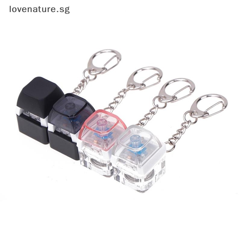 [Lovenature] Mechanical Switch Keychain With LED Light Keyboard Key ...