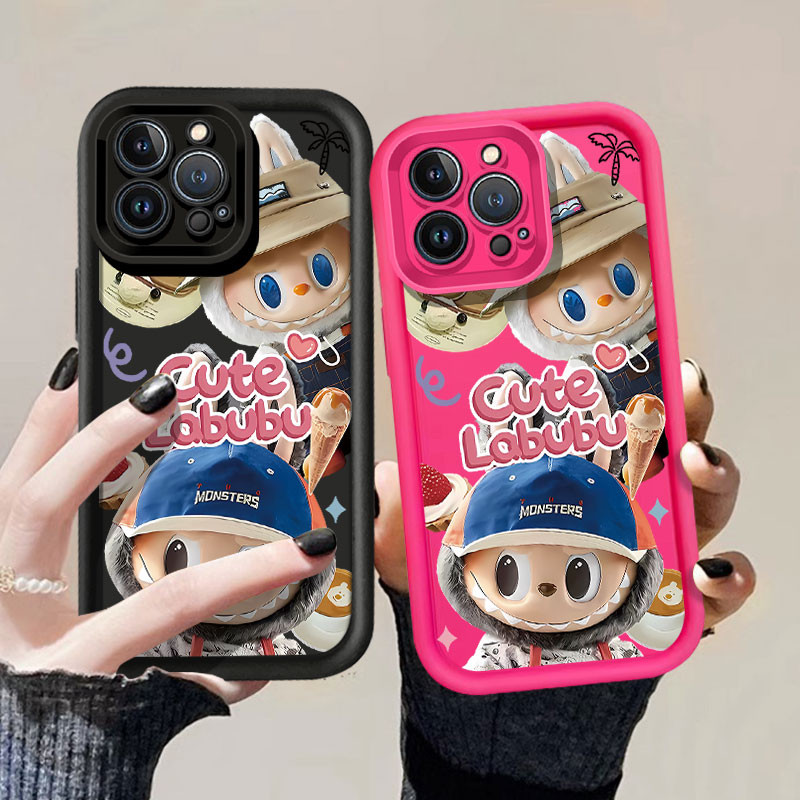 Fashion Cartoon Labubu Chan Phone Case for Apple iPhone 6 PLUS 6S PLUS ...