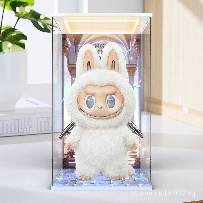 Applicable Pop Mart ZIMOMO Angel ANGEL IN CLOUDS PVC Doll Return Light ...