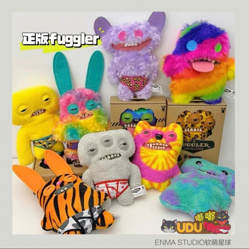 fuggler Genuine Cute Tooth Monster Doll Ugly and cute Tooth Monster ...