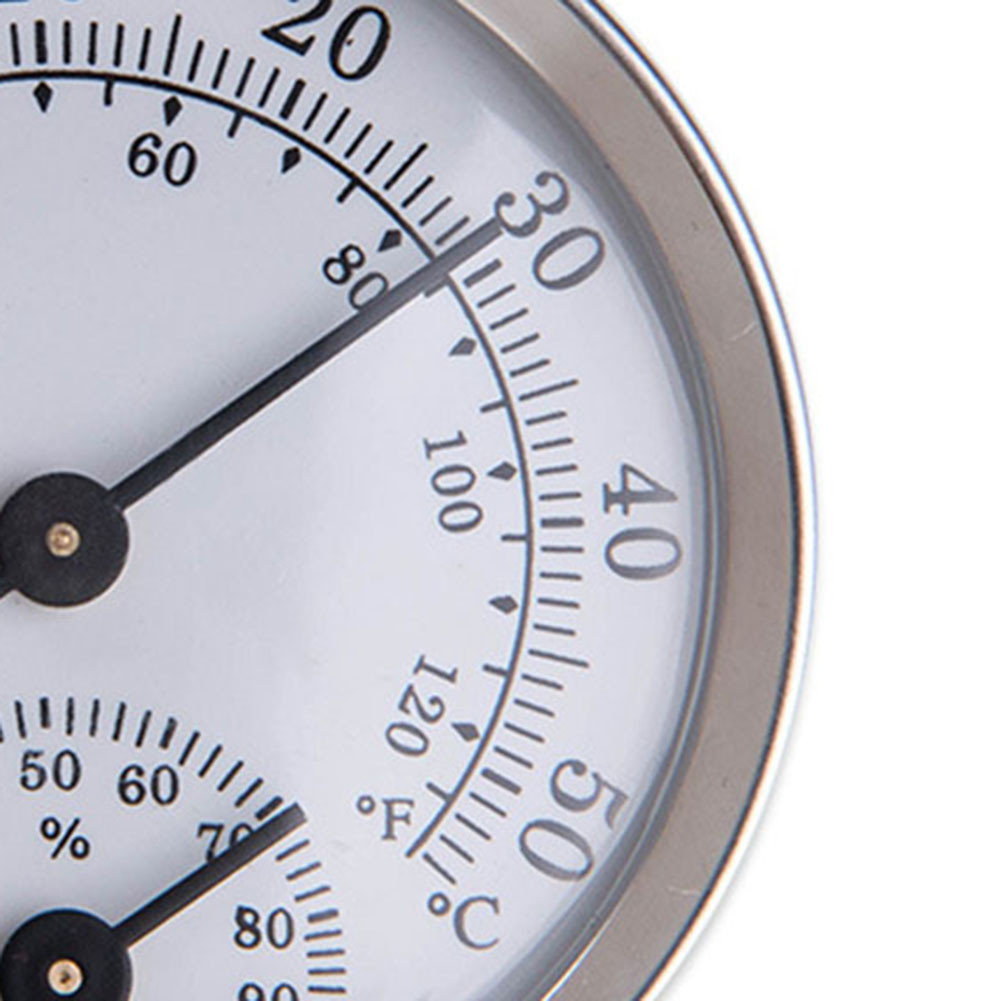 Wall-Mounted Mechanical Thermometer Hygrometer Dial Temperature ...