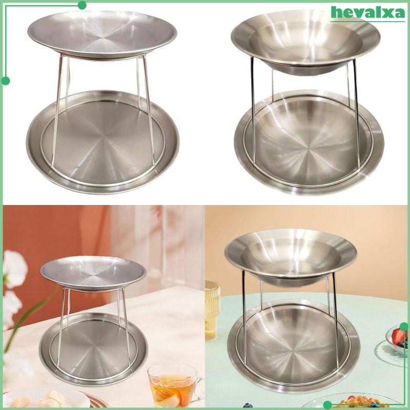[Hevalxa] Seafood Tower Set 2 Tier Accessory Multipurpose Lightweight ...