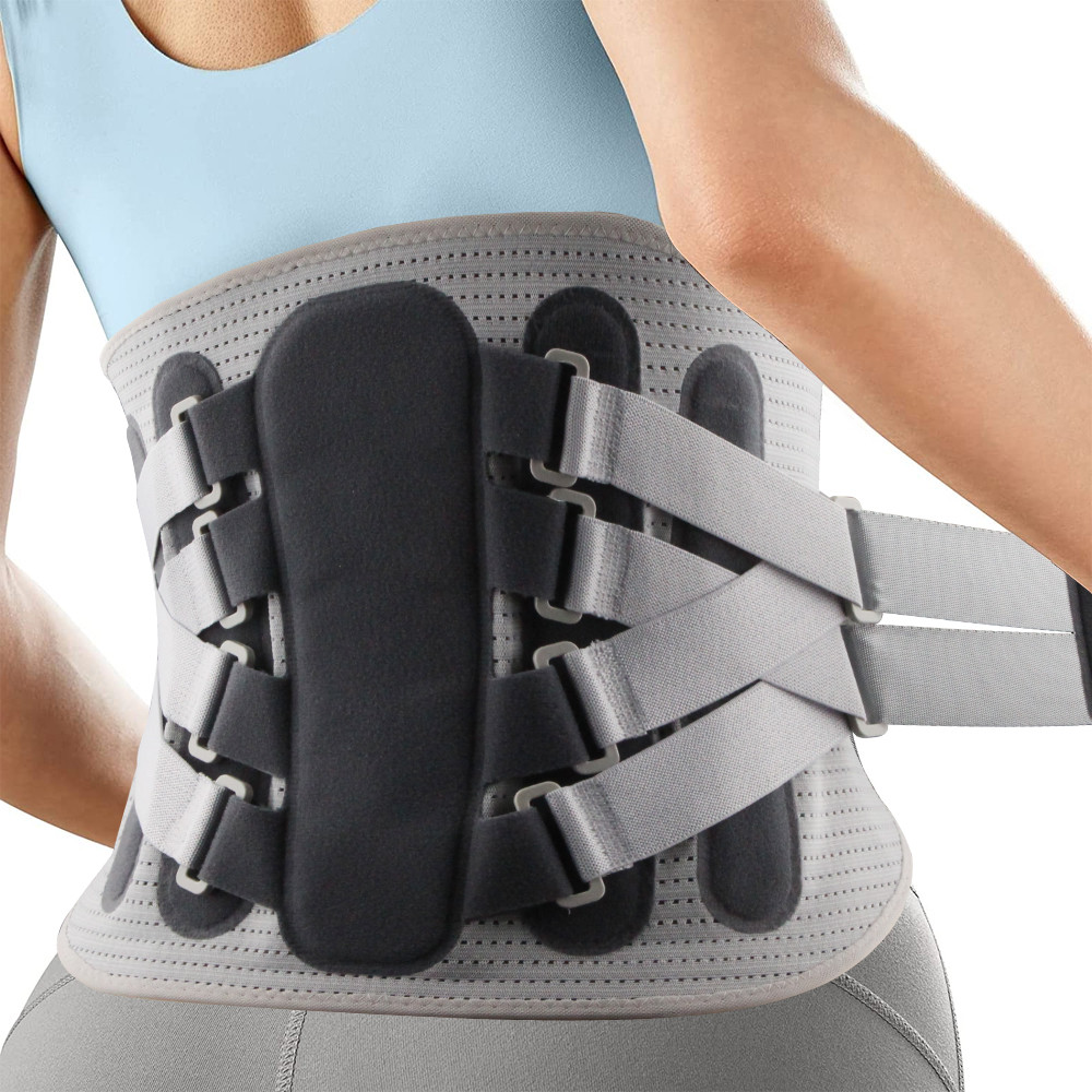 Adjustable Waist Support with Ergonomic Lumbar Pad for Spinal Alignment ...
