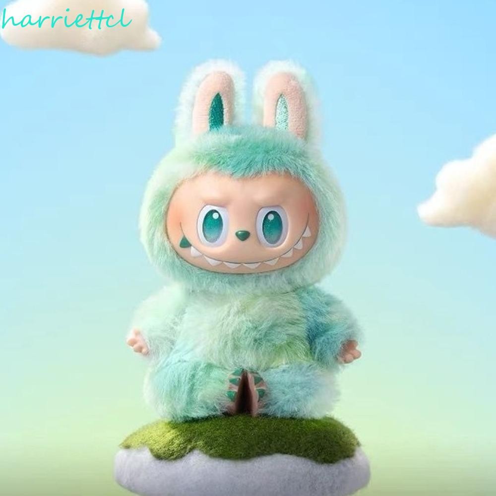 HARRIETTCL Labubu V3 Plush Keychain, Pop Mart Collectible Labubu V3 ...