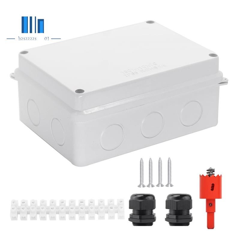 Electrical Box, Outdoor Waterproof Box IP65 Junction Box with Reserved ...