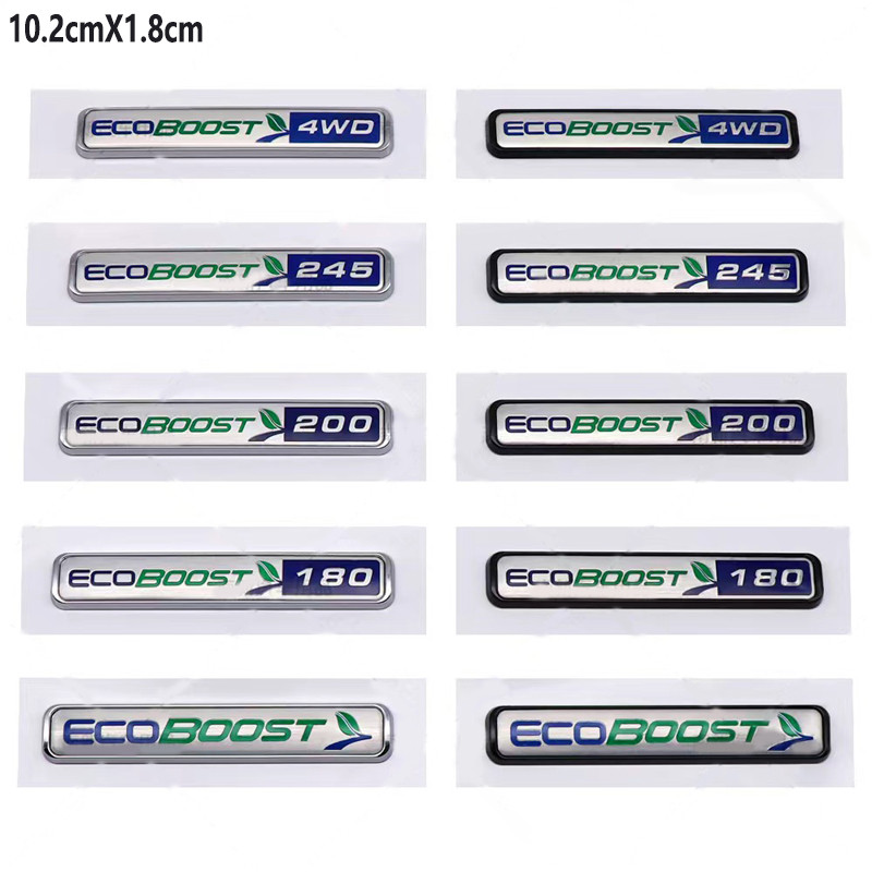 1pcs Applicable to Ford Wing Tiger Frisbee Wing Bo Ecoboost logo ABS ...