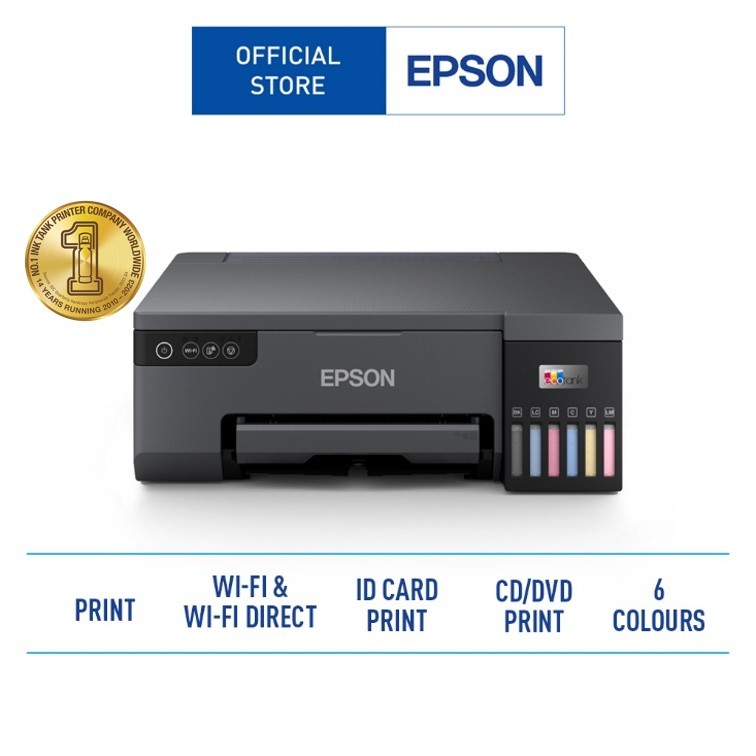 Epson EcoTank L8050 Ink Tank A4 Photo Printer (Photo/CD/DVD/ID Card ...