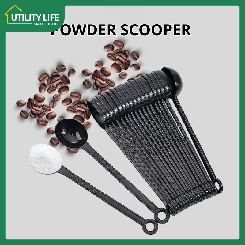 20 PCS Per Pack 10g Measuring Spoon Milk Tea Coffee Powder Spoon ...