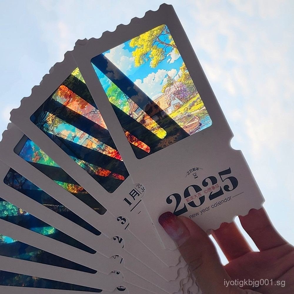 [1Ten Thousand People Collection]2025DIY Calendar ins Ticket Stub Idol ...