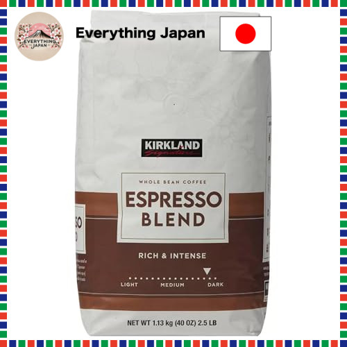 COSTCO KIRKLAND Whole Bean Coffee Signature USA Roast NEW Espresso ...