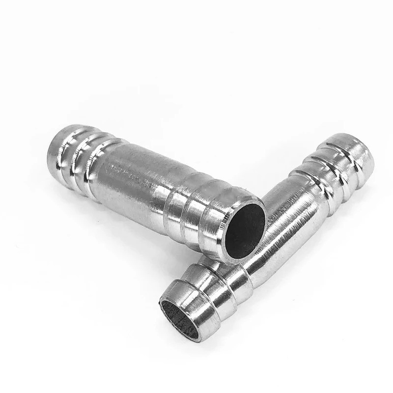 304 Stainless Steel Hose Barb Fittings – 8/10/12/13/15/16mm Barbed Pipe ...