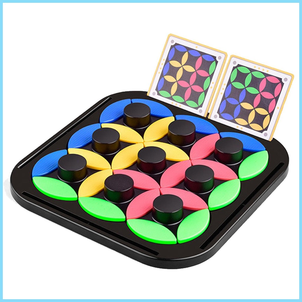 Brain Teasers Rotating Leaves Board Games Intelligence Puzzle Rotating ...