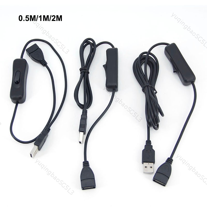 0.5m 1M 2m USB cable 50cm USB 2.0 A Male to A Female Extension charging ...