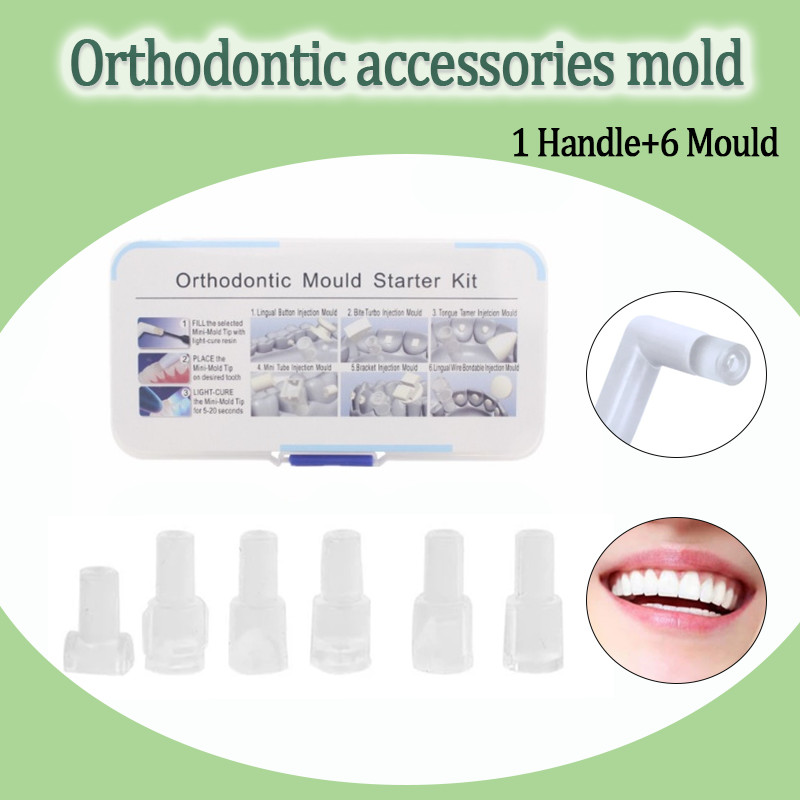 1 Set Dental Orthodontic Mould Starter Kit Mini Injection Forming Mold ...