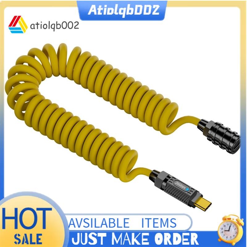 PD 140W Splicing Fast Charging Data Cable 20Gbps 8K HD USB C to C ...