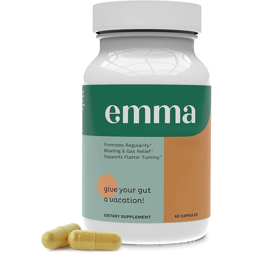 Emma Intestinal Health Supplement - 60 Capsule - Relieve Gas and ...