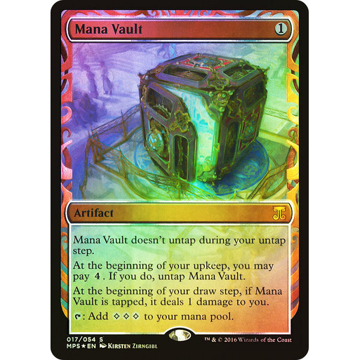 MTG PlayTest cards - Mana Vault (Artifact) | Shopee Singapore