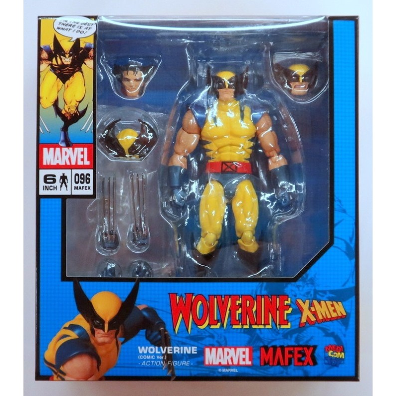 Mafex 096 Wolverine Comic ver. Figure Marvel Legends X-Men 97 Reissue ...