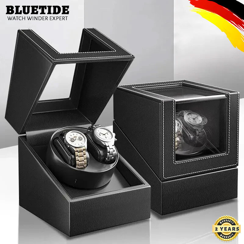 BLUETIDE Watch Winder Box / Luxury Watches Storage Boxes / Automatic ...
