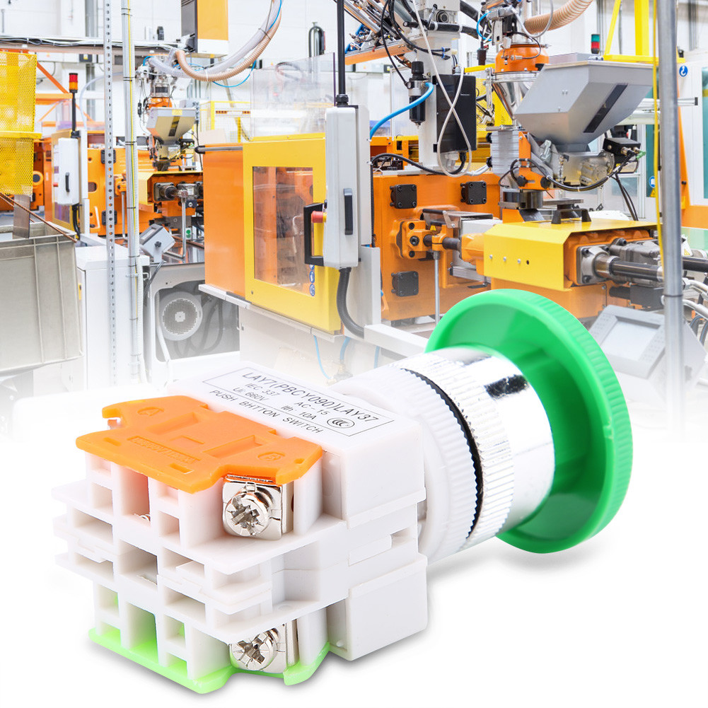 Momentary Button Switch 220V Electrical Circuits For Electromagnetic ...