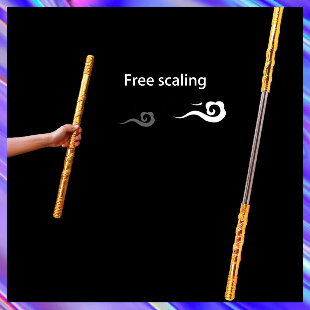 [TY] Expandable Arts Prop Adjustable Length Monkey King Staff 60cm ...